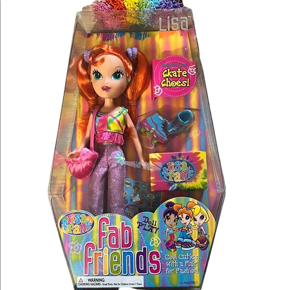 Lisa Frank | Toys | Lisa Frank Fab Friends Playdoll Lisa Herself ...